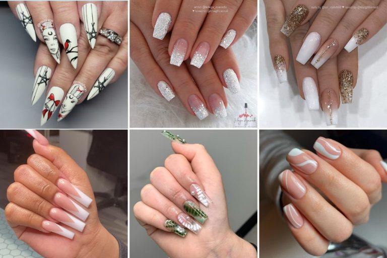 40 Cute & Trendy White Nail Art Designs You'll Obsess Over!